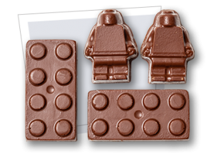 Milk Chocolate Lego People and Blocks – Jon Stopay Chocolate’s
